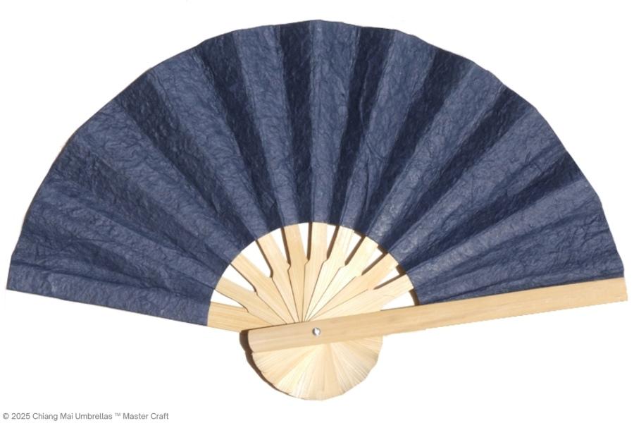 Paper Folding Hand Fans with Bamboo Frame - Colors | Chiang Mai Umbrellas
