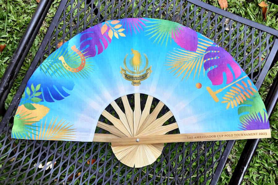 Custom Promotional Folding Hand Fans - Gallery | Chiang Mai Umbrellas