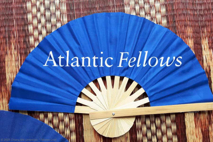 Custom Promotional Folding Hand Fans - Gallery | Chiang Mai Umbrellas