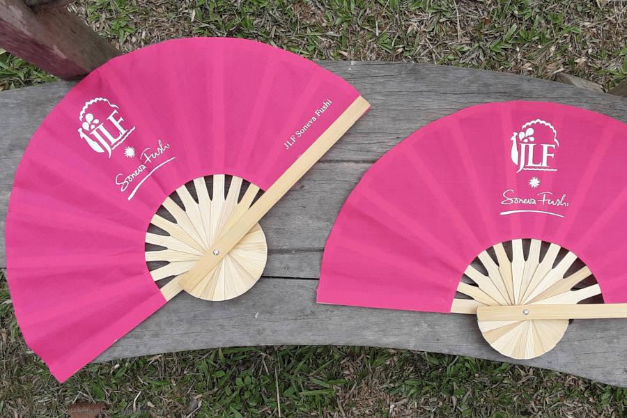 Custom Promotional Folding Hand Fans - Gallery | Chiang Mai Umbrellas