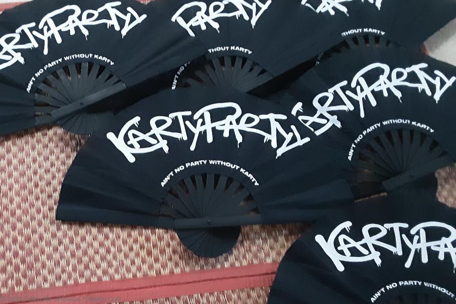 Custom Promotional Folding Hand Fans - Gallery | Chiang Mai Umbrellas